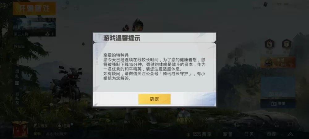 和平精英暗夜模式下线截图