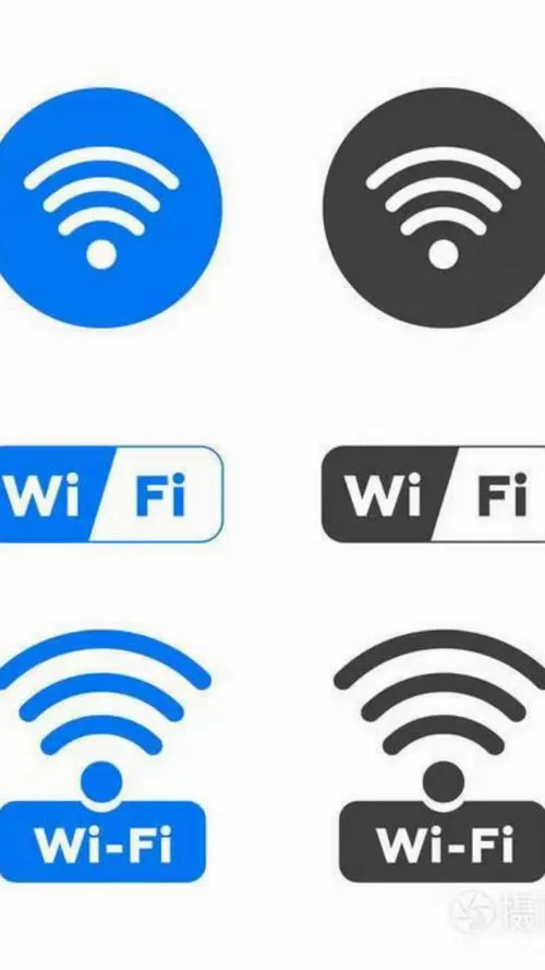 wifi符号图案图标