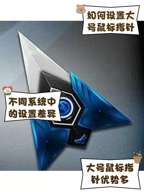 辅助功能里面的大号鼠标指针是啥截图