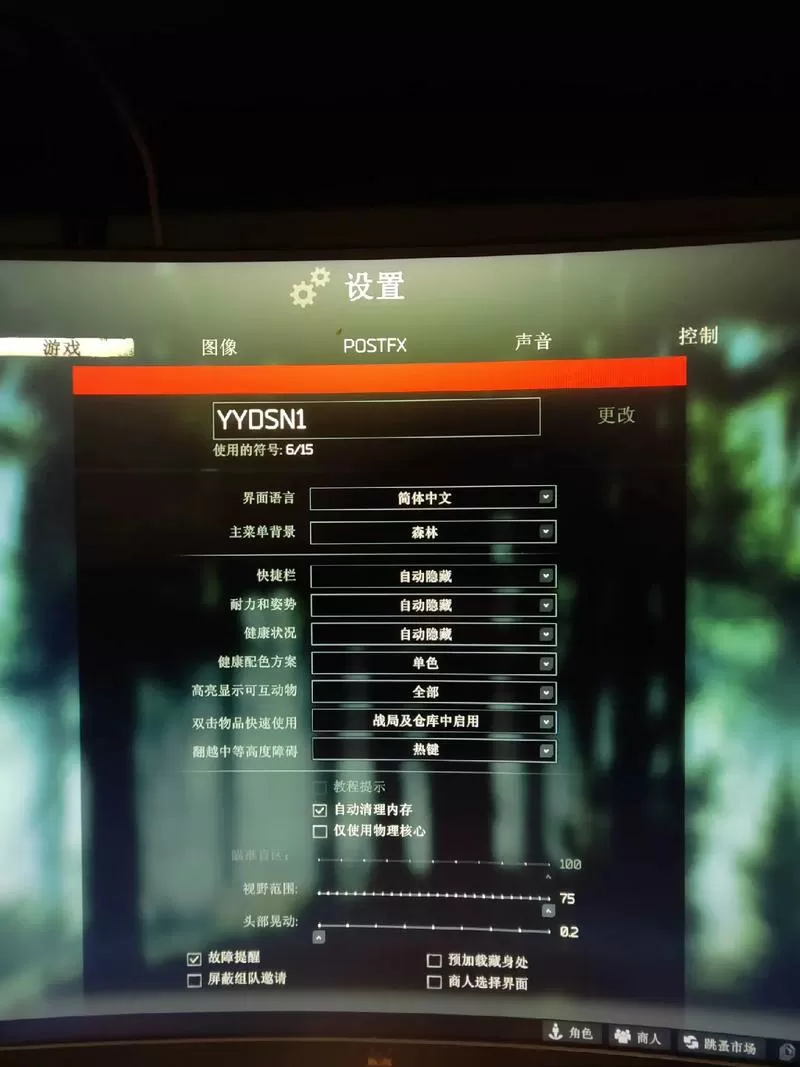 逃离塔科夫画质怎么设置舒服截图