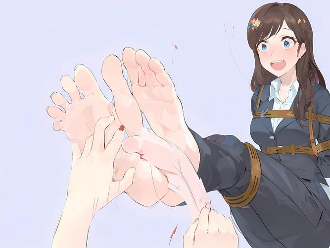 10个脚趾绑起来挠痒痒图标