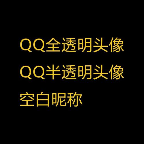 QQ透明头像空白网名设置软件图标