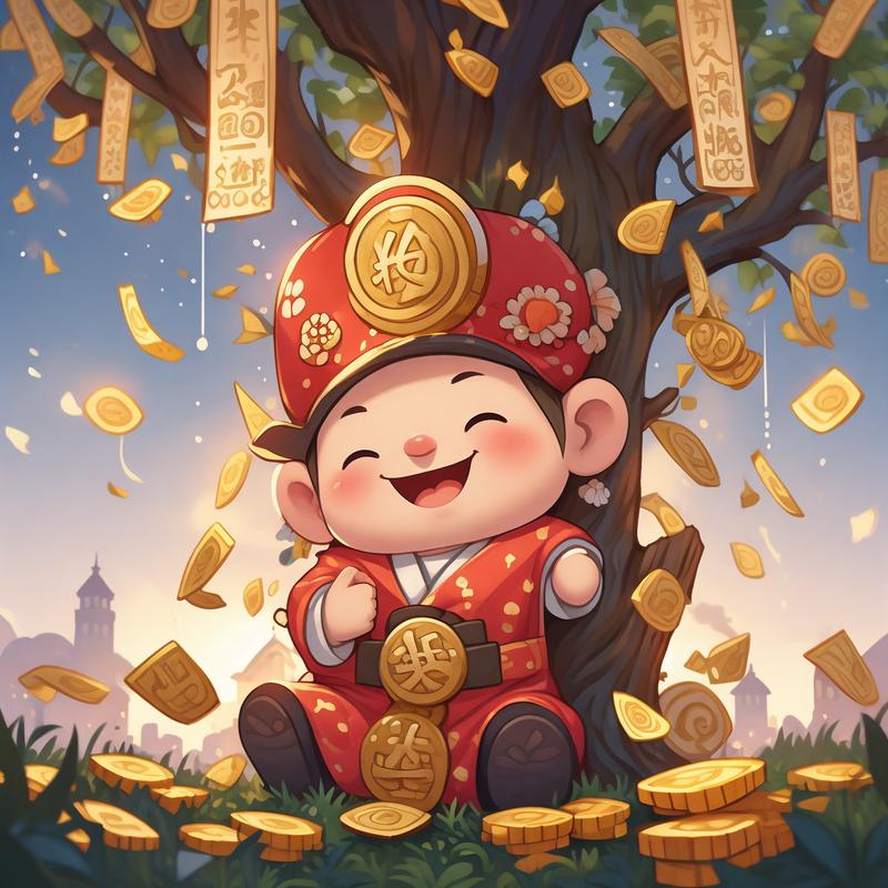 财神小童子赚钱版苹果可以吗?图标
