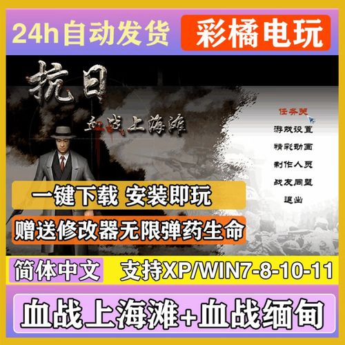 抗日血战上海滩电脑版安装包截图