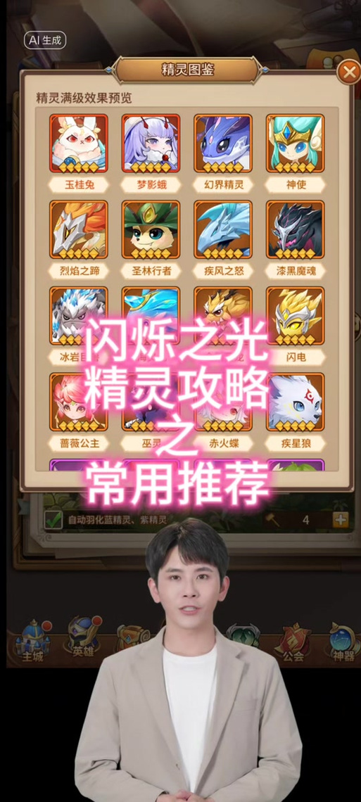 满盈的精灵游戏手机版中文详解截图