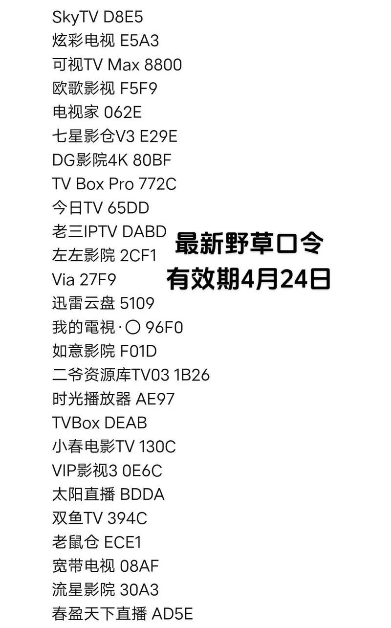 野草口令2025最新永久不升级