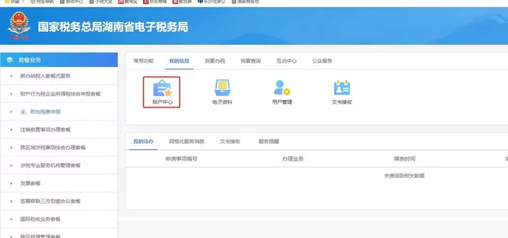 湖南税务电子税务局登录入口图标