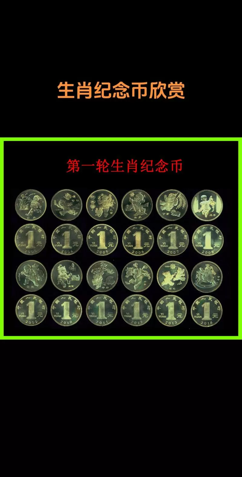 第一轮生肖纪念币截图