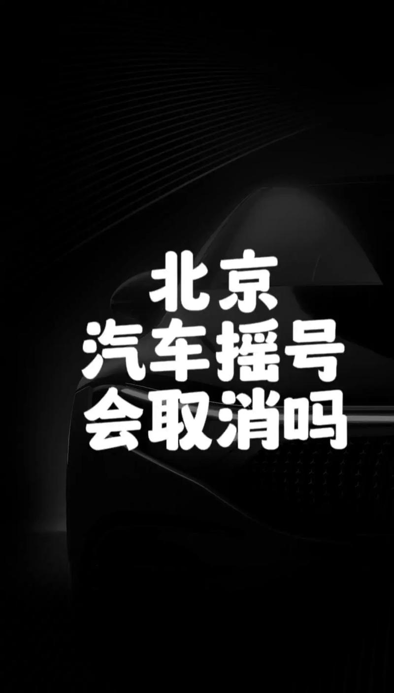 北京摇号申请官网入口黑色版免墙版图标