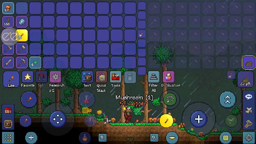 terraria内置mod菜单最新版安卓版特色蓝色旧版无广告