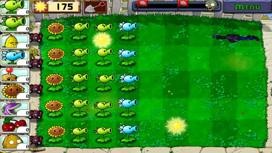 pvz北美版破解版无限阳光截图