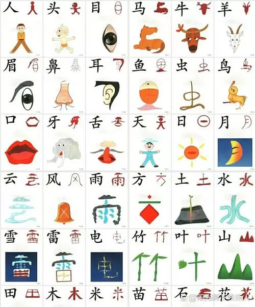直映认字第一册电子版图标