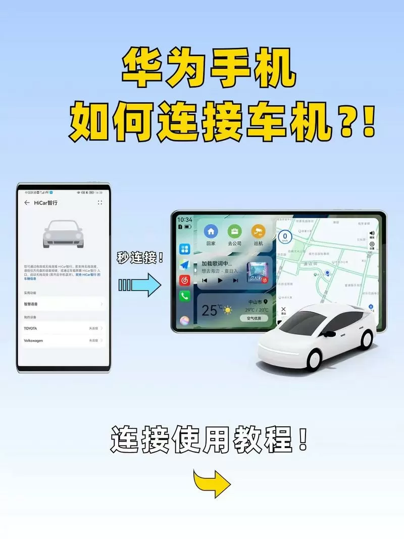 安卓车机怎么安装华为hicar截图