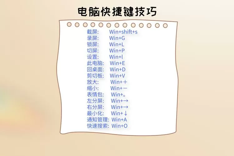 切换桌面的快捷键