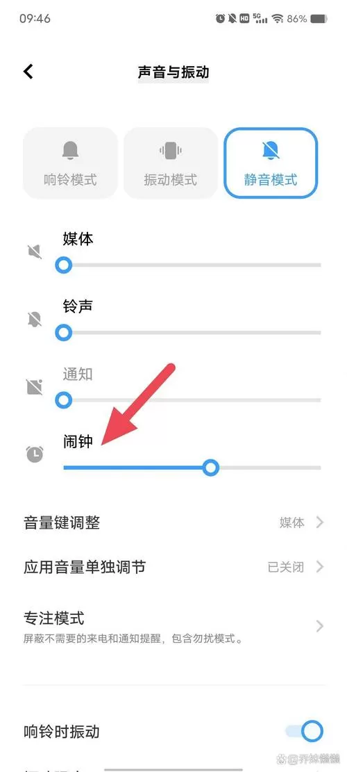 vivo手机闹钟设置了响铃怎么就不响图标