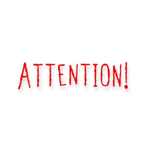 attention