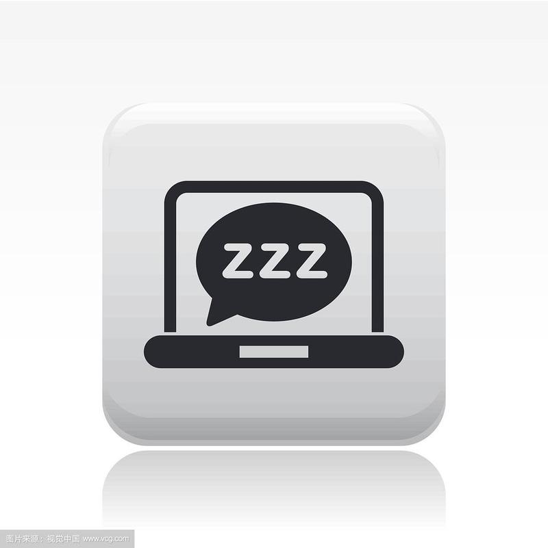 显示器进入睡眠模式截图