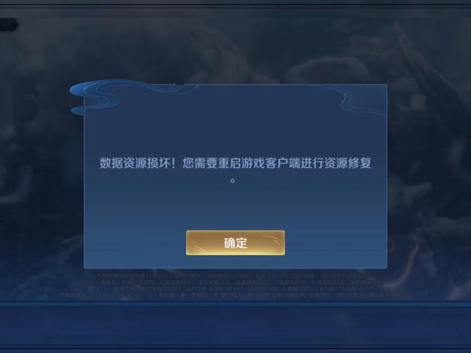 下载王者数据资源损坏截图
