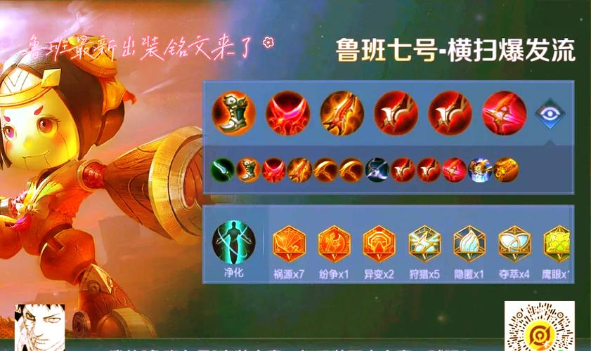 轩妹妹瞬秒流鲁班出装截图