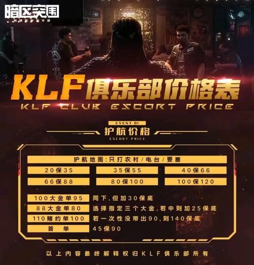 暗区突围护航怎么下单截图