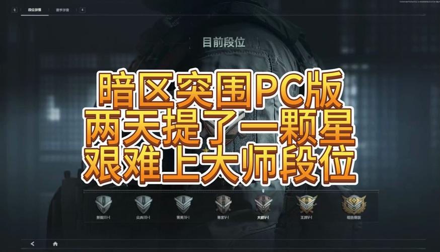 暗区突围大师段位什么水平截图
