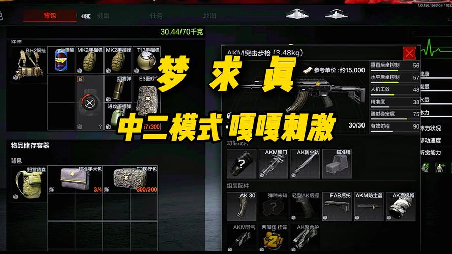 梦求真暗区突围黑武士ak截图