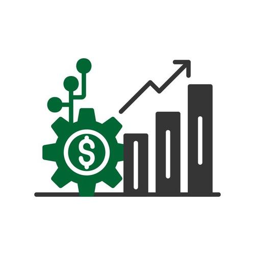 经济辅助的四个层次图标