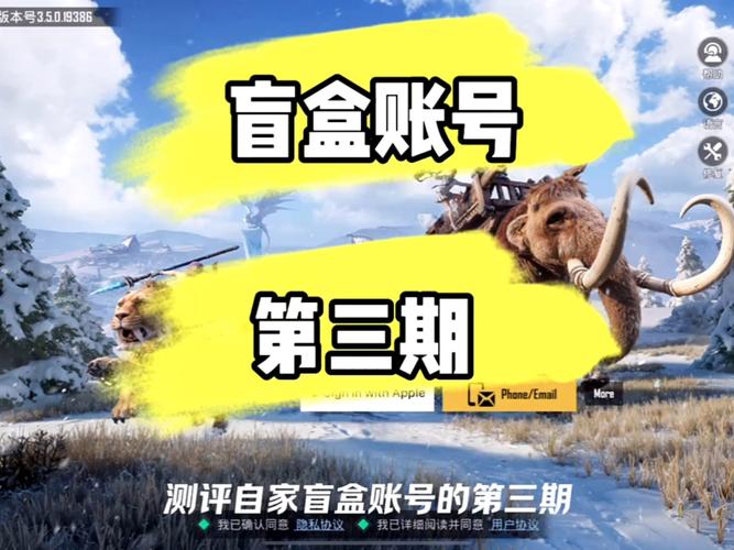 和平盲盒号购买网站截图