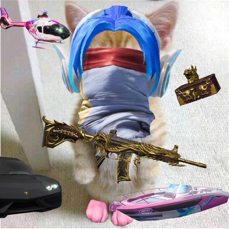 和平精英小蓝猫截图