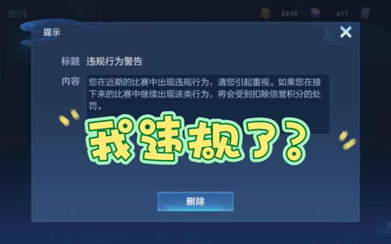 王者号违规率怎么看出来