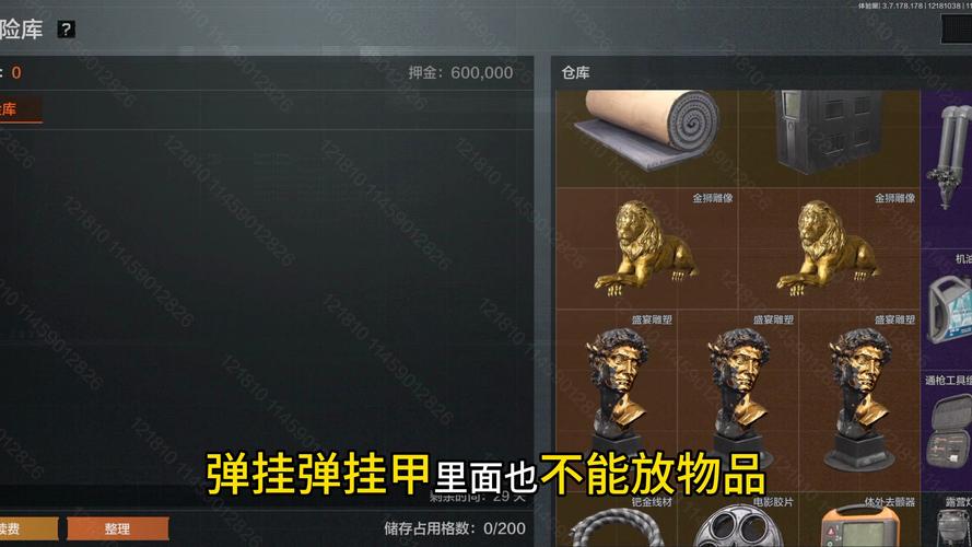 暗区保险可以存在仓库吗图标