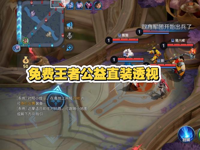 王者体验服透视直装