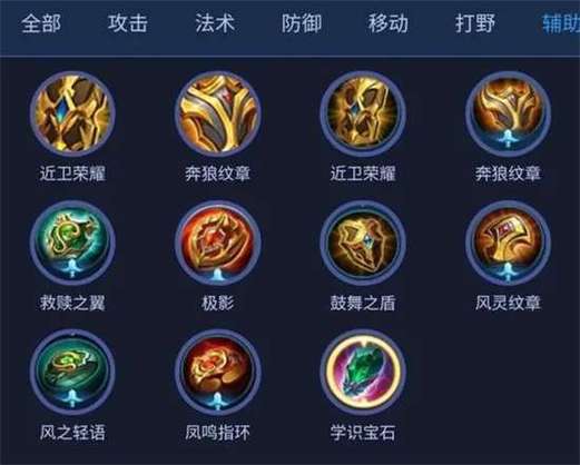 王者荣耀辅助装被动对自己有效吗图标