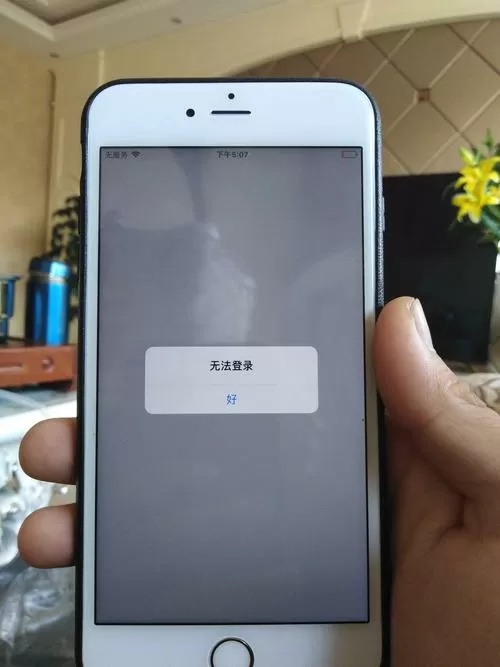 苹果6版本过低无法登录截图