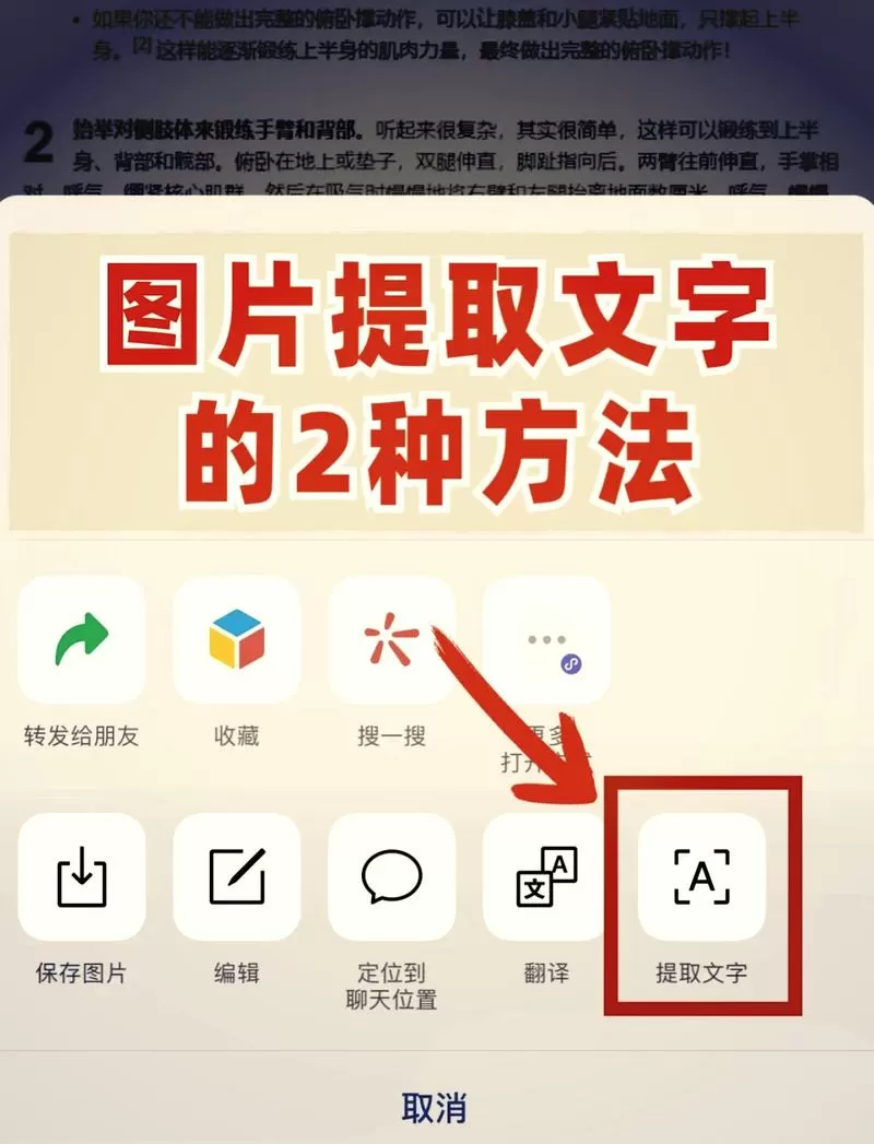 微信如何把图片文字提取出来图标