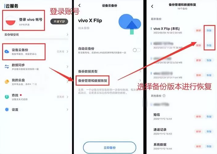 vivo备份与恢复在哪里截图