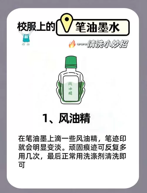 衣服上打印机墨水去除小窍门图标