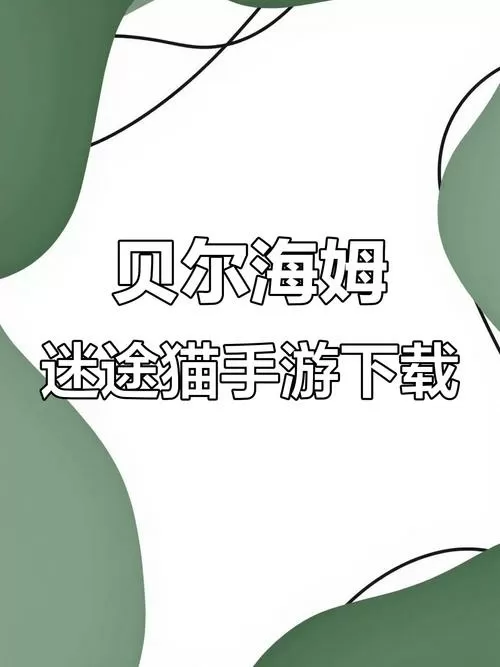 贝尔海姆流浪猫汉化版下载截图