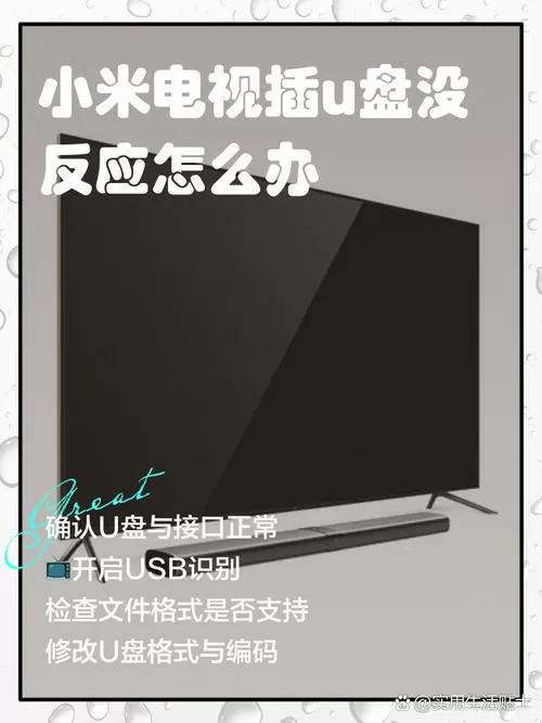 电视盒子插u盘没反应图标
