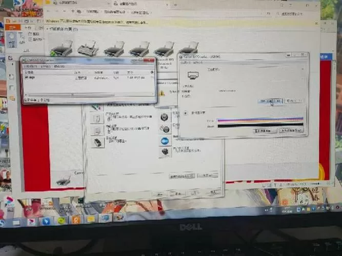 佳能打印机换了墨盒还是显示缺墨截图