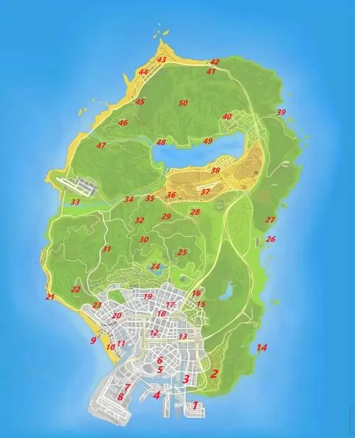 gta5收集50个飞船碎片截图