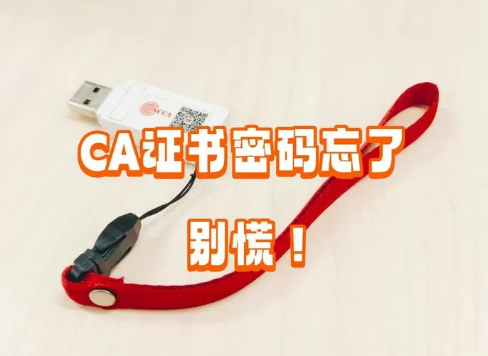 ca证书密码怎么老是不正确图标