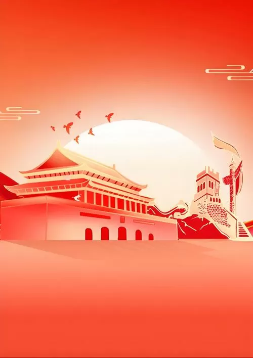 中国红漫画图片图标