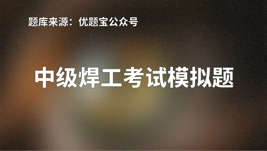 焊工证考试试题大全游戏截图