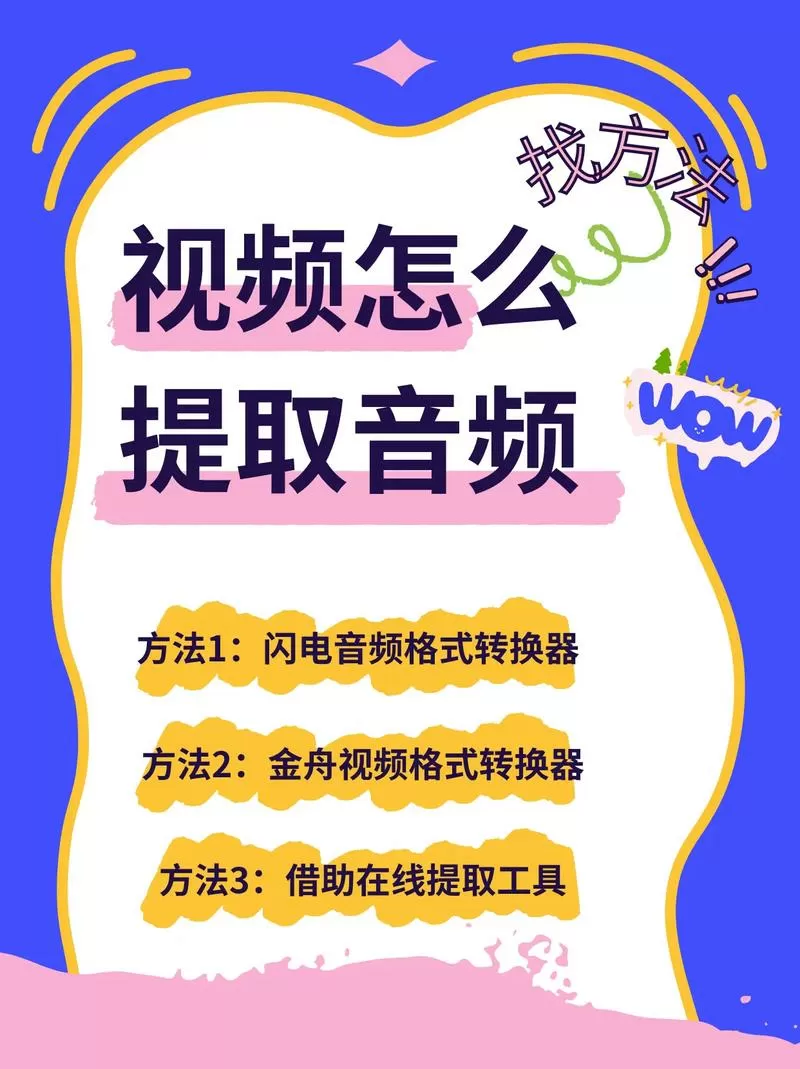 相册视频怎么提取音频图标