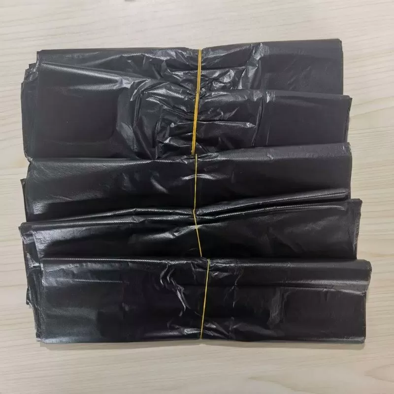 不小心用黑色塑料袋装食物截图