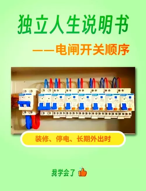 电闸开关如何使用图标