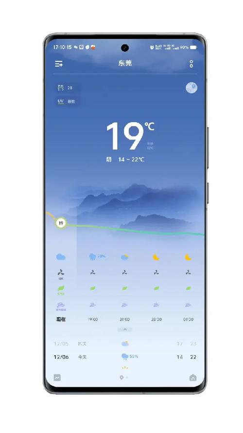 vivo手机天气预报图标截图