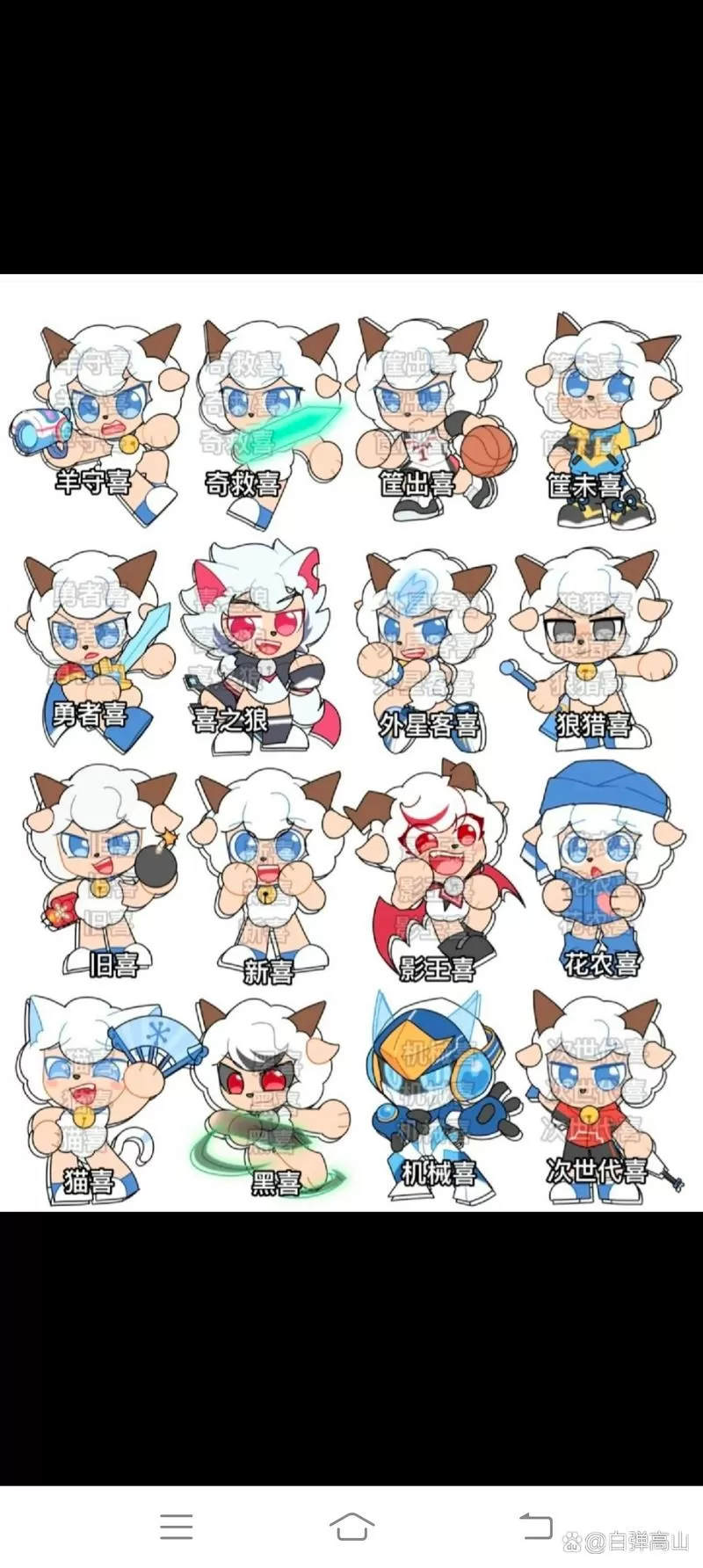 喜羊羊所有版本截图