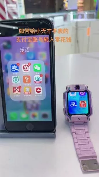怎么往电话手表支付宝里转钱图标